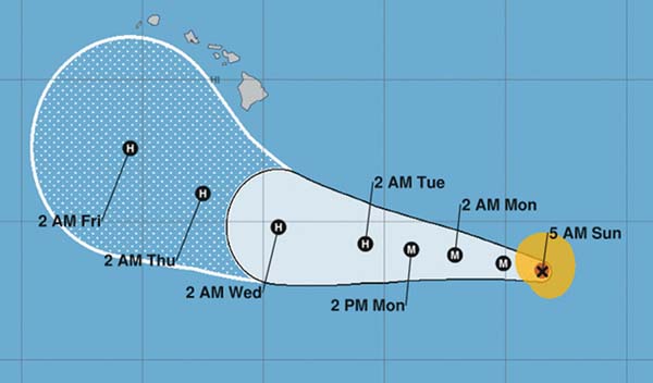 Hurricane Lane brings high surf to the islands | News, Sports, Jobs ...